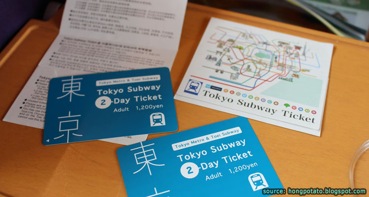 ตั๋วรถไฟฟ้าใต้ดินโตเกียว 1-3 วัน Tokyo Subway Ticket｜เว็บไซต์ท่องเที่ยว ...